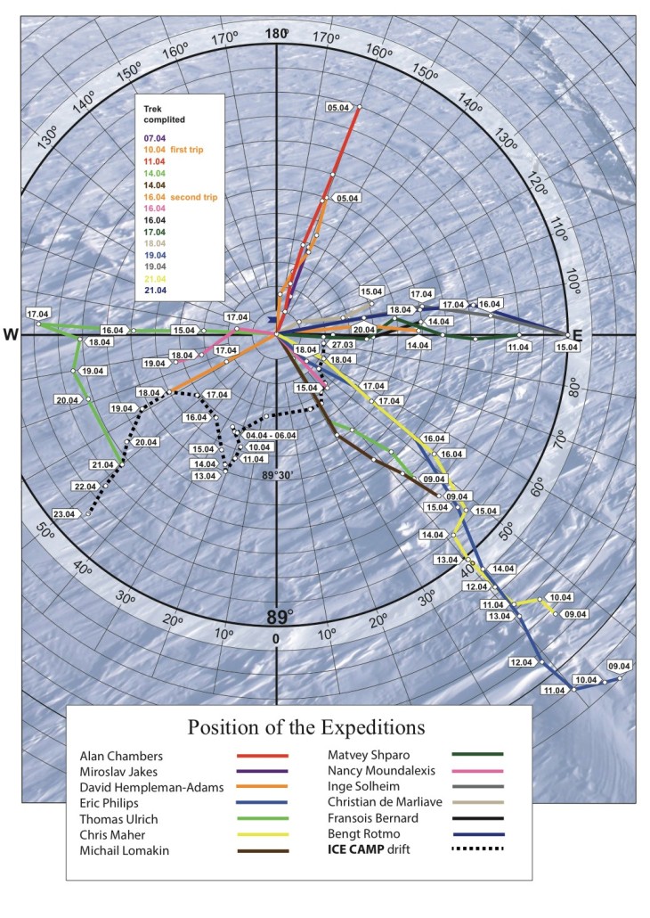 First Woman To Complete The Four Poles Challenge